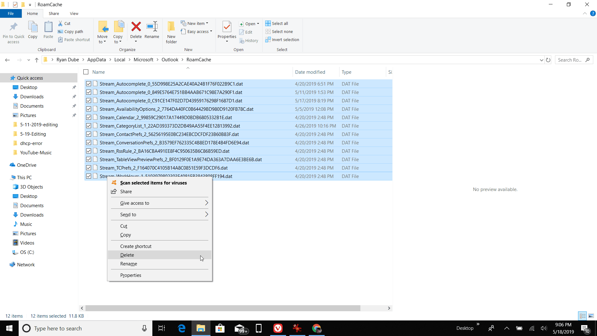 How To Clear The Outlook Web Access Owa Cache