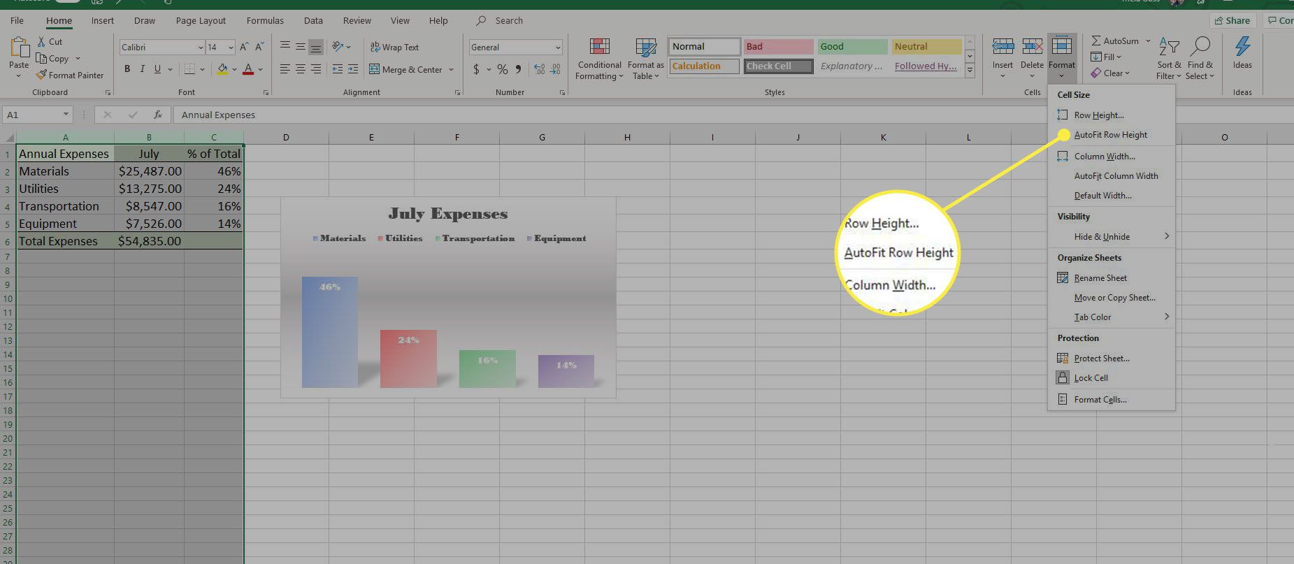 Automatisch aanpassen in Excel - 2021 Automatisch aanpassen in Excel - 2021