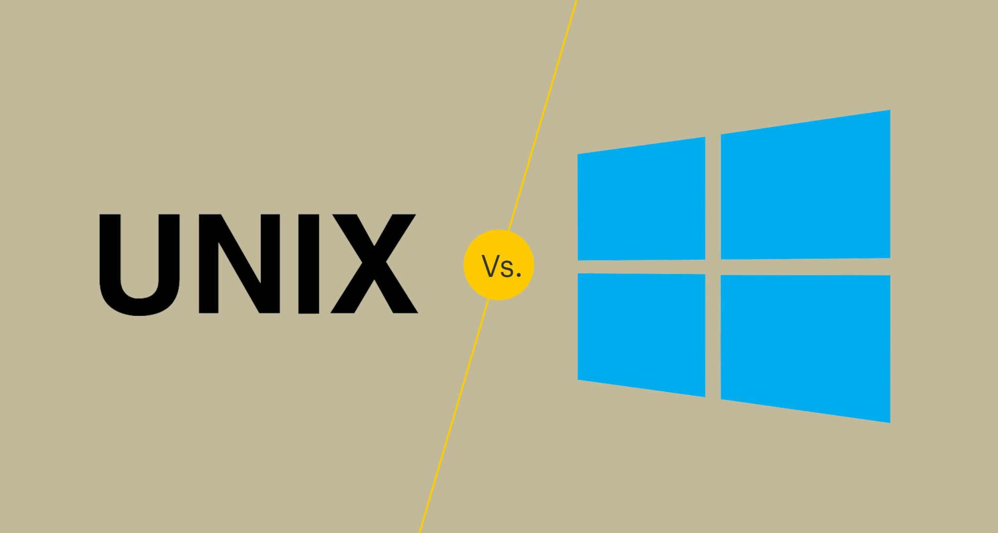 Unix Versus Windows 2021