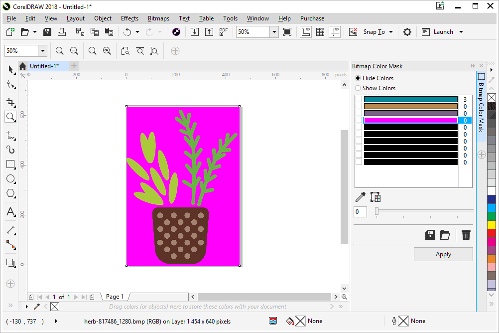 De Achtergrond Verwijderen In CorelDRAW 2022